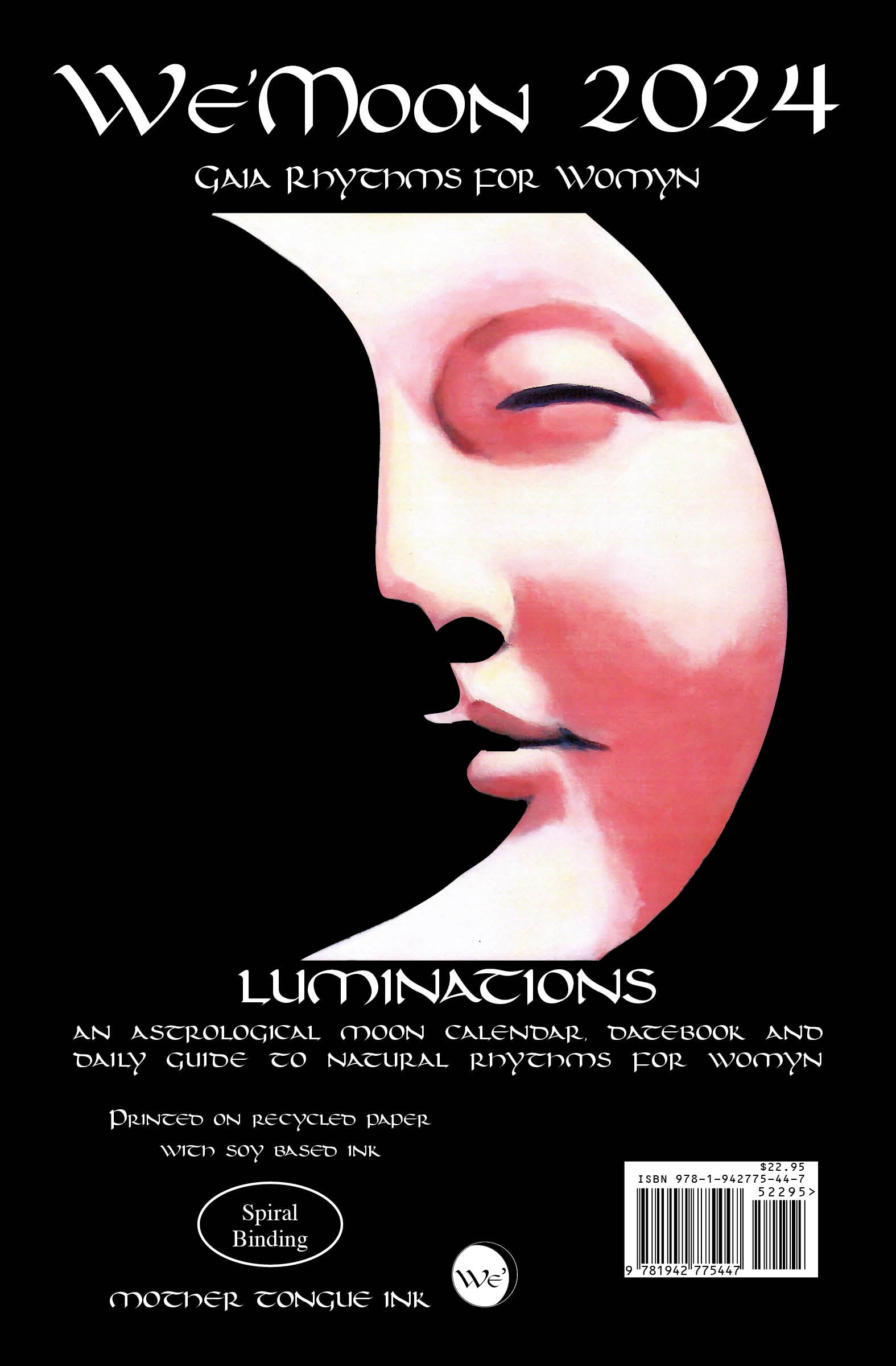 2024 We'Moon Datebook: Moon Calendar & Astrological Planner